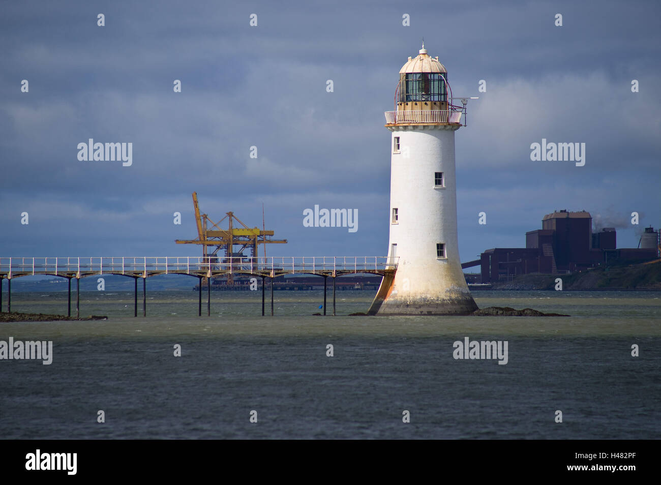 Ireland, island Tarbert Lighthouse Stock Photo - Alamy