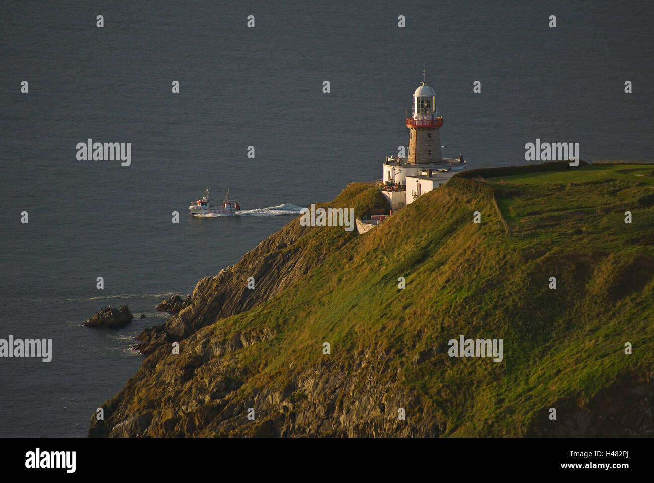 Ireland, Howth Iceland, coast, Baily Lighthouse Stock Photo - Alamy