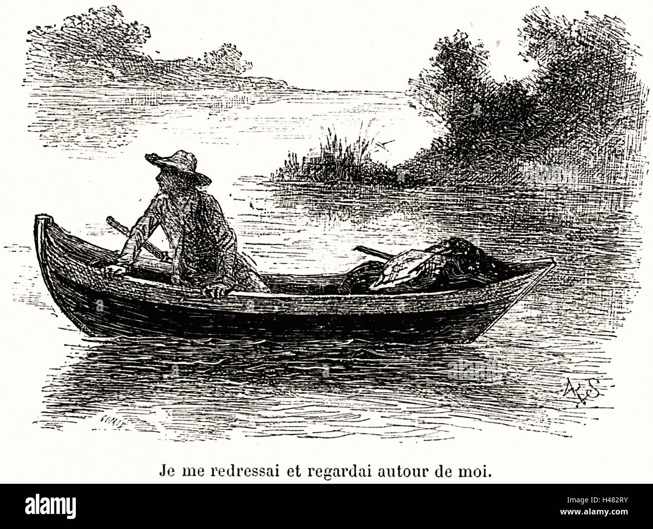 Huckleberry finn mark twain hi-res stock photography and images - Alamy