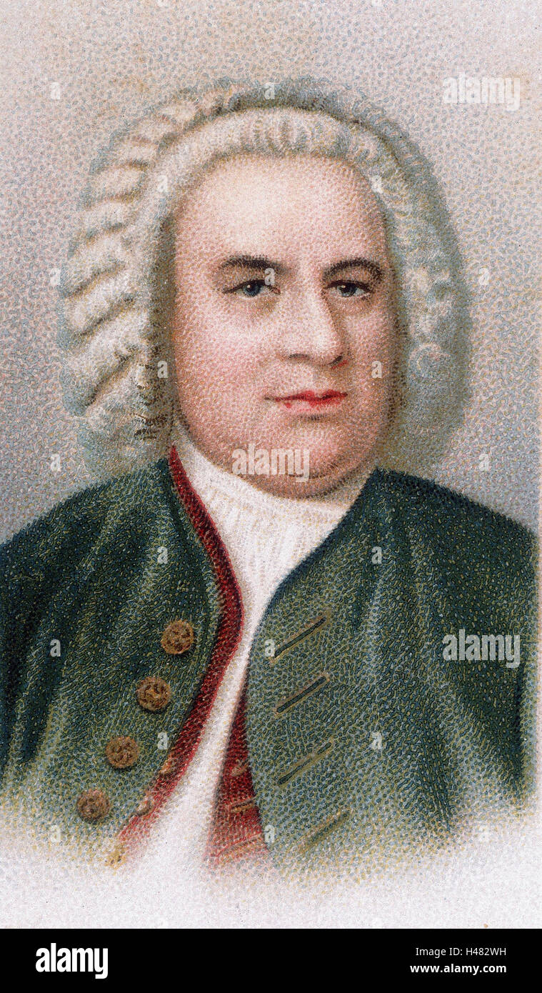 Johann sebastian bach german composer hi-res stock photography and ...