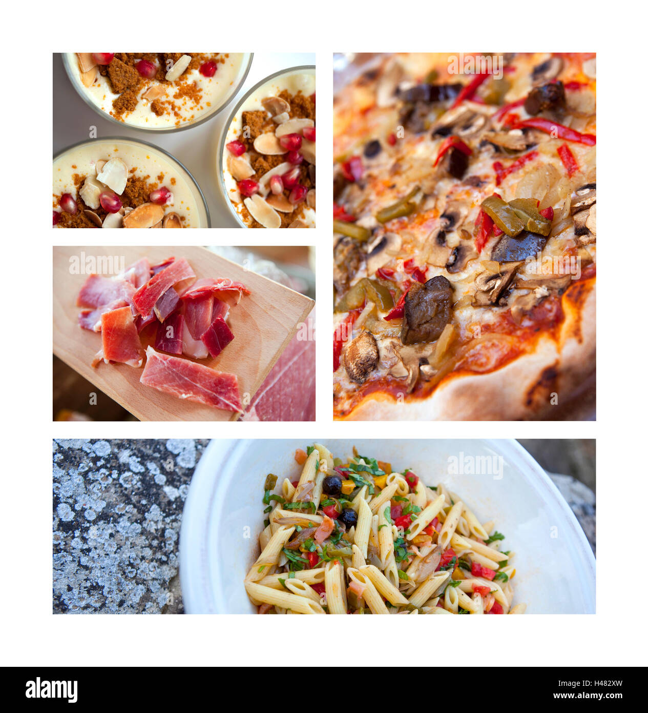 Pizza collage hi-res stock photography and images - Alamy