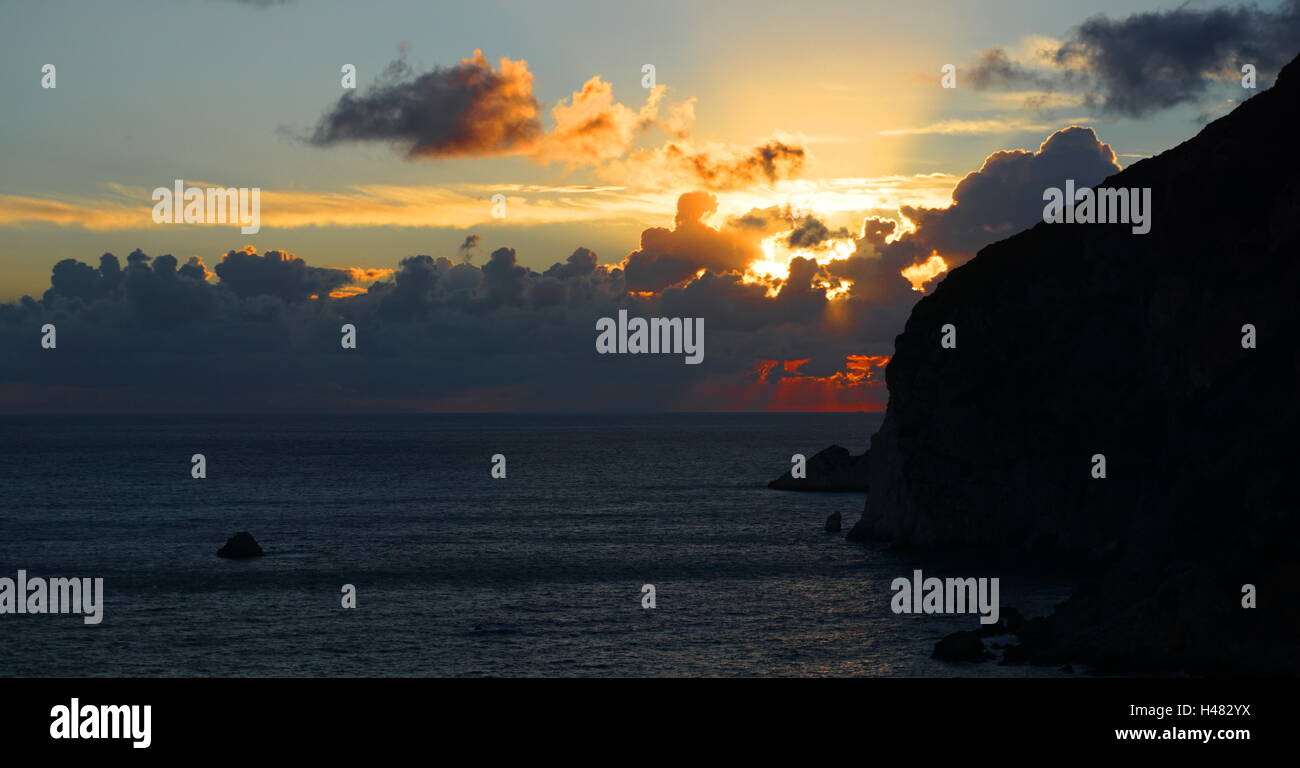 Corfu Island. Greece. Beach scene from Corfu Stock Photo - Alamy