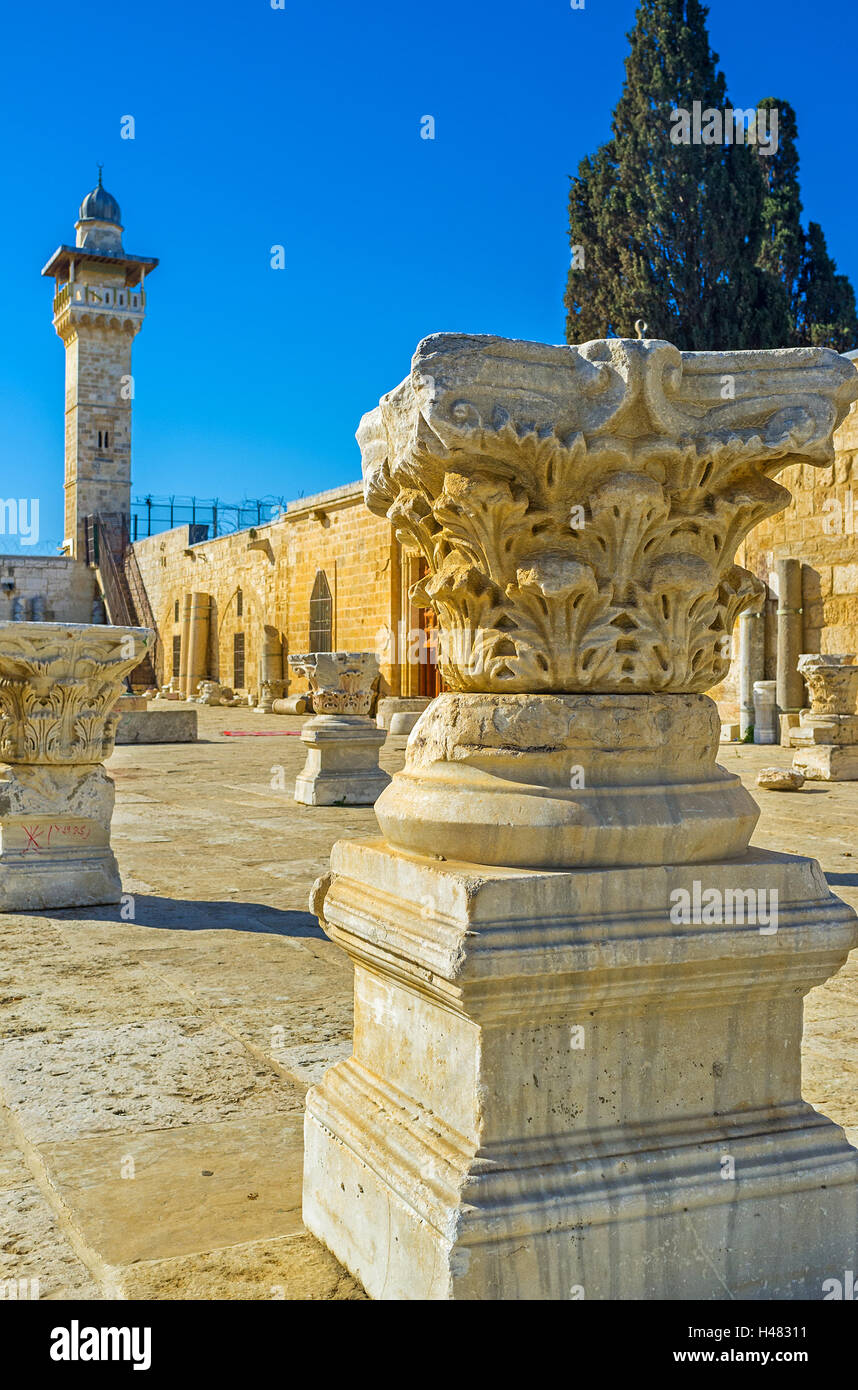 Temple Courtyard Jerusalem High Resolution Stock Photography and Images ...