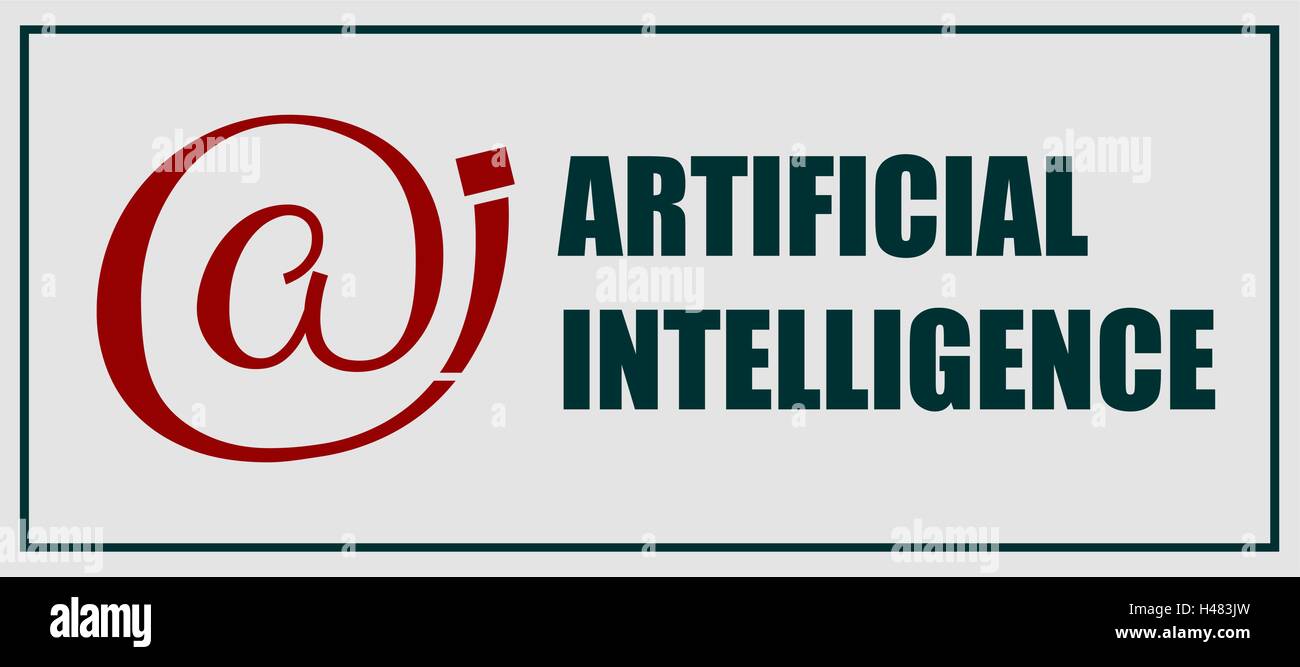 Artificial intelligence emblem Stock Vector Image & Art - Alamy