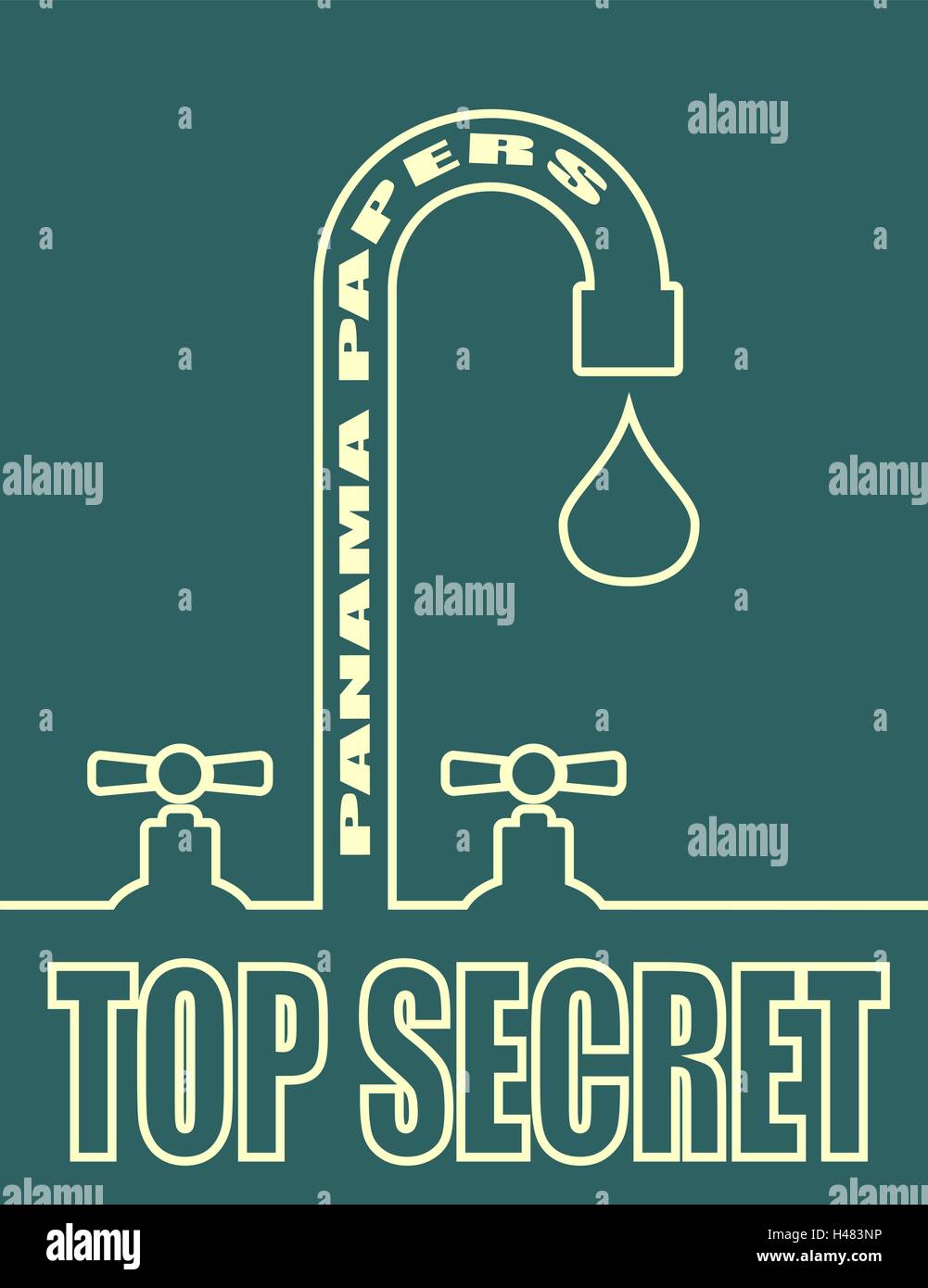 The panama papers leaks relative image Stock Vector Image & Art - Alamy