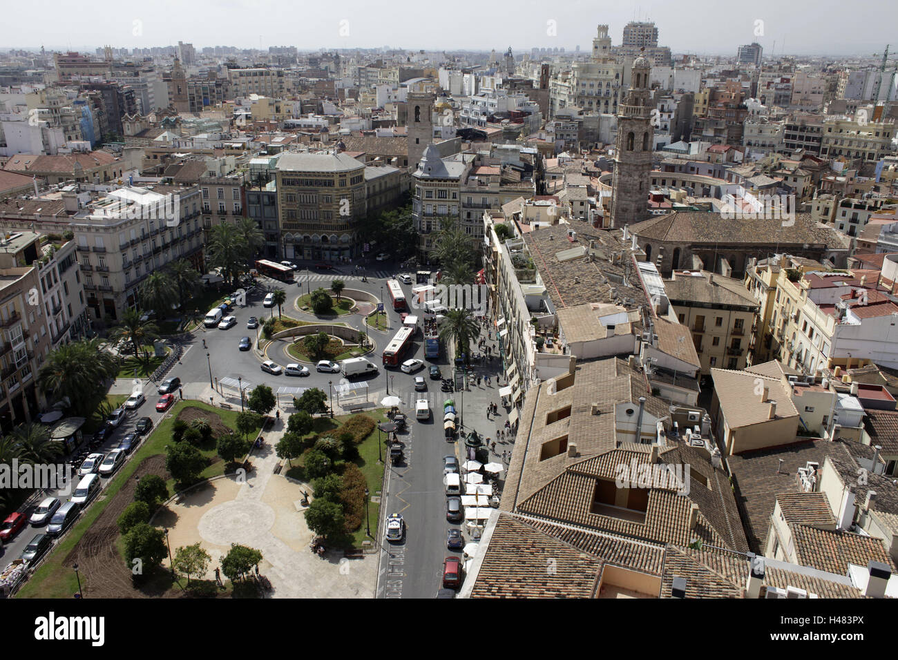 Europe, Spain, Valencia, town, overview Stock Photo - Alamy