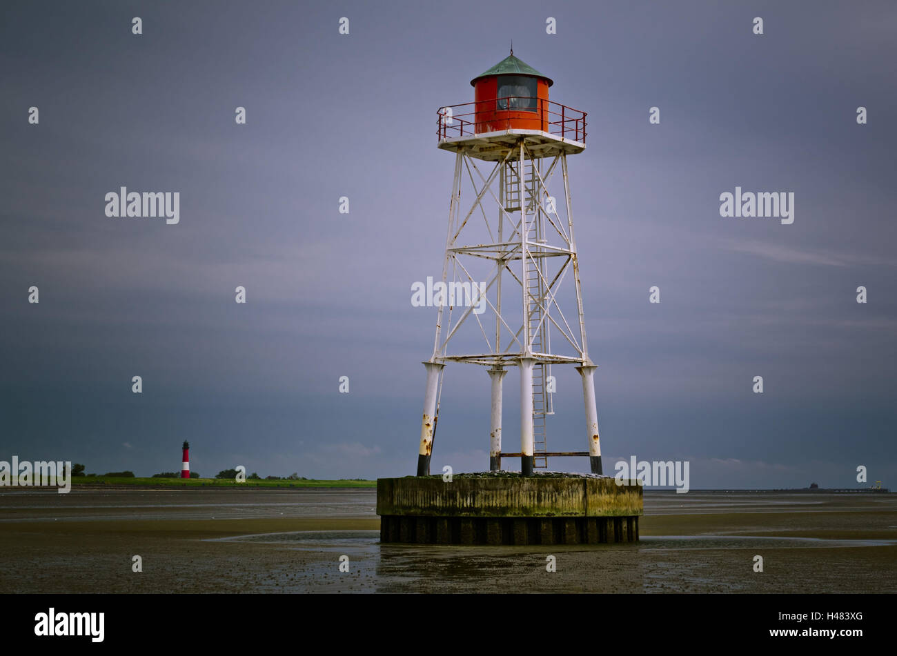 Pellworm lighthouse hi-res stock photography and images - Alamy