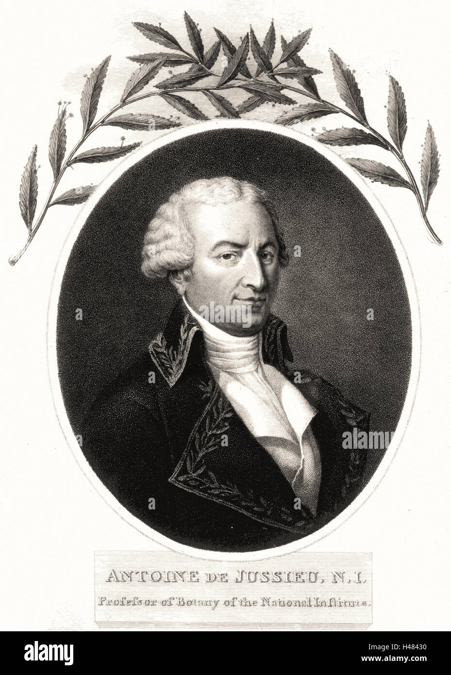 Antoine de Jussieu (1686-1758), French botanist Stock Photo - Alamy