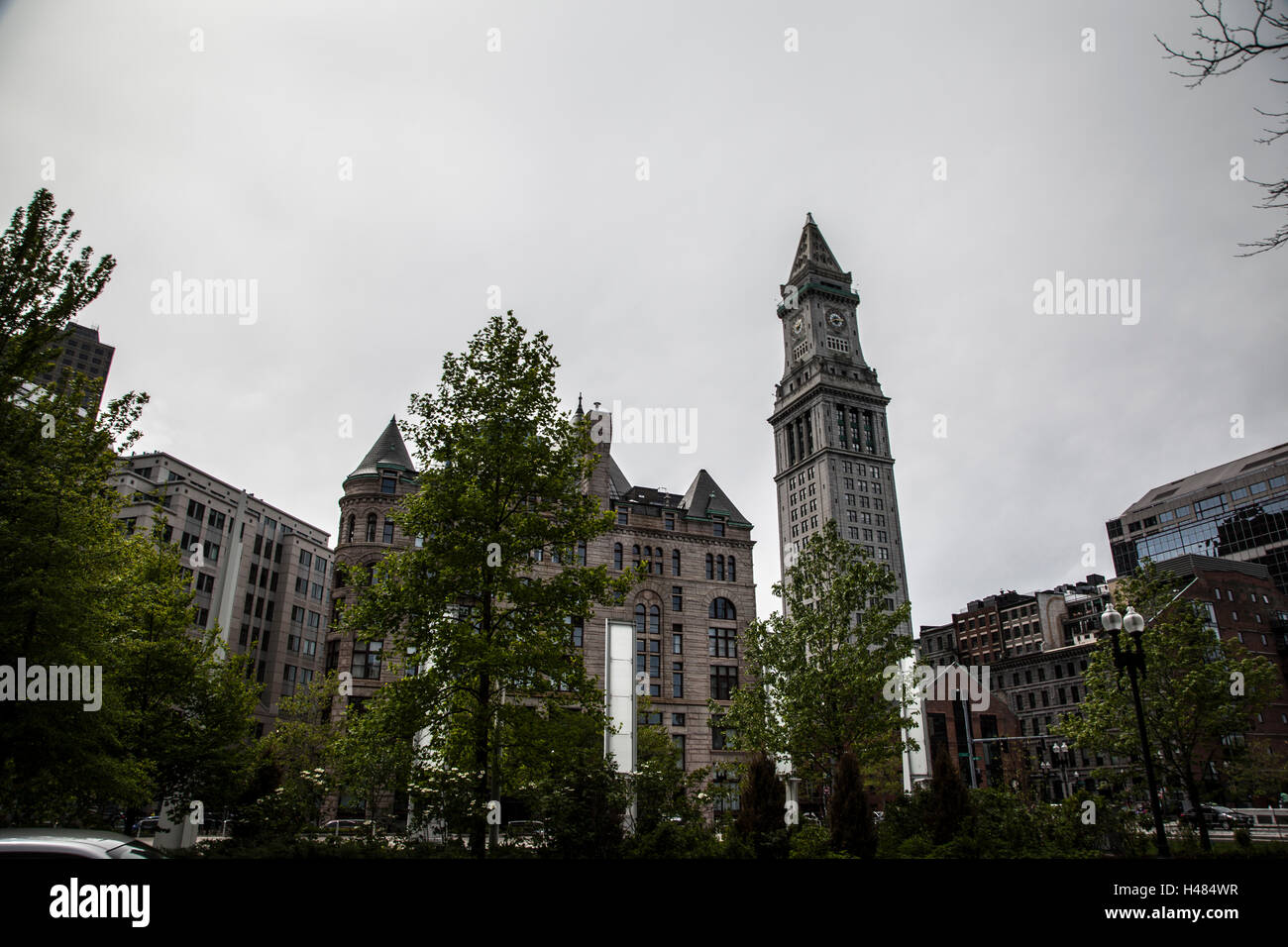 Old boston customs house hi-res stock photography and images - Alamy