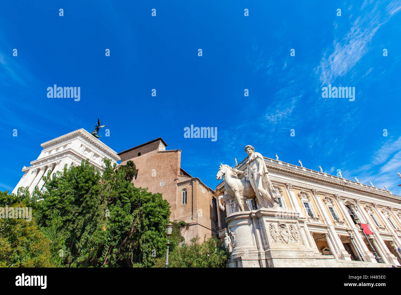 Capitol Hill, one of the hills of ancient Rome, where in ancient times ...