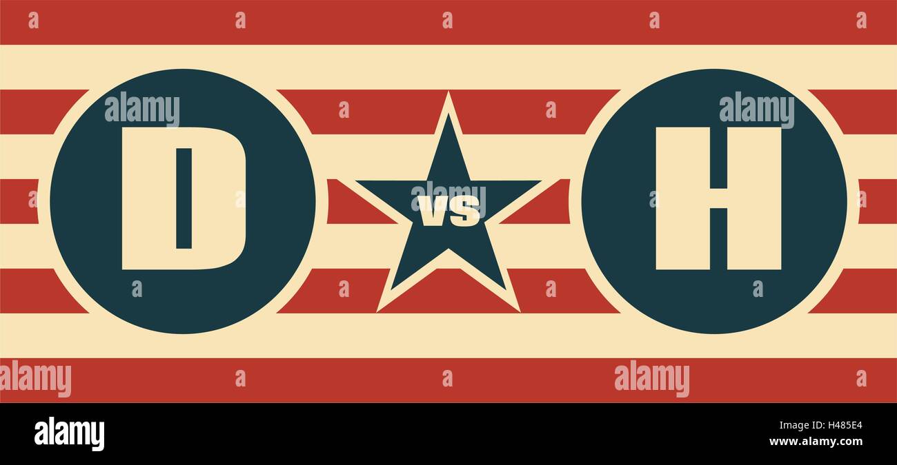 Hillary button Stock Vector Images - Alamy