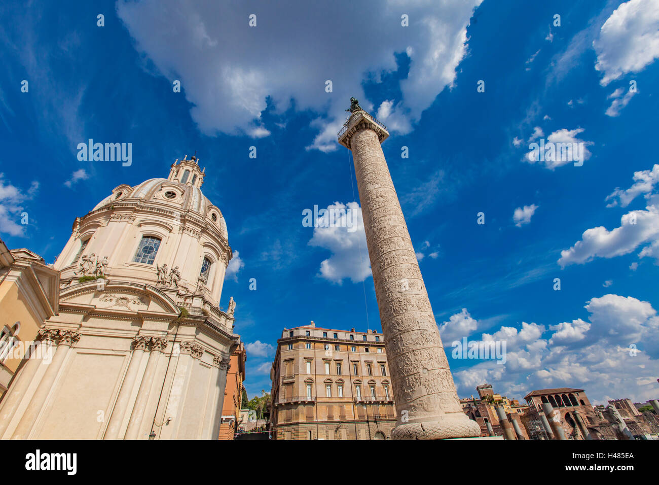 Trajan's Column is a Roman triumphal column that commemorates Roman ...