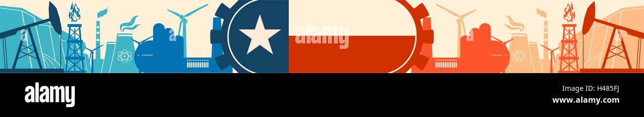 Texas electricity Stock Vector Images - Alamy