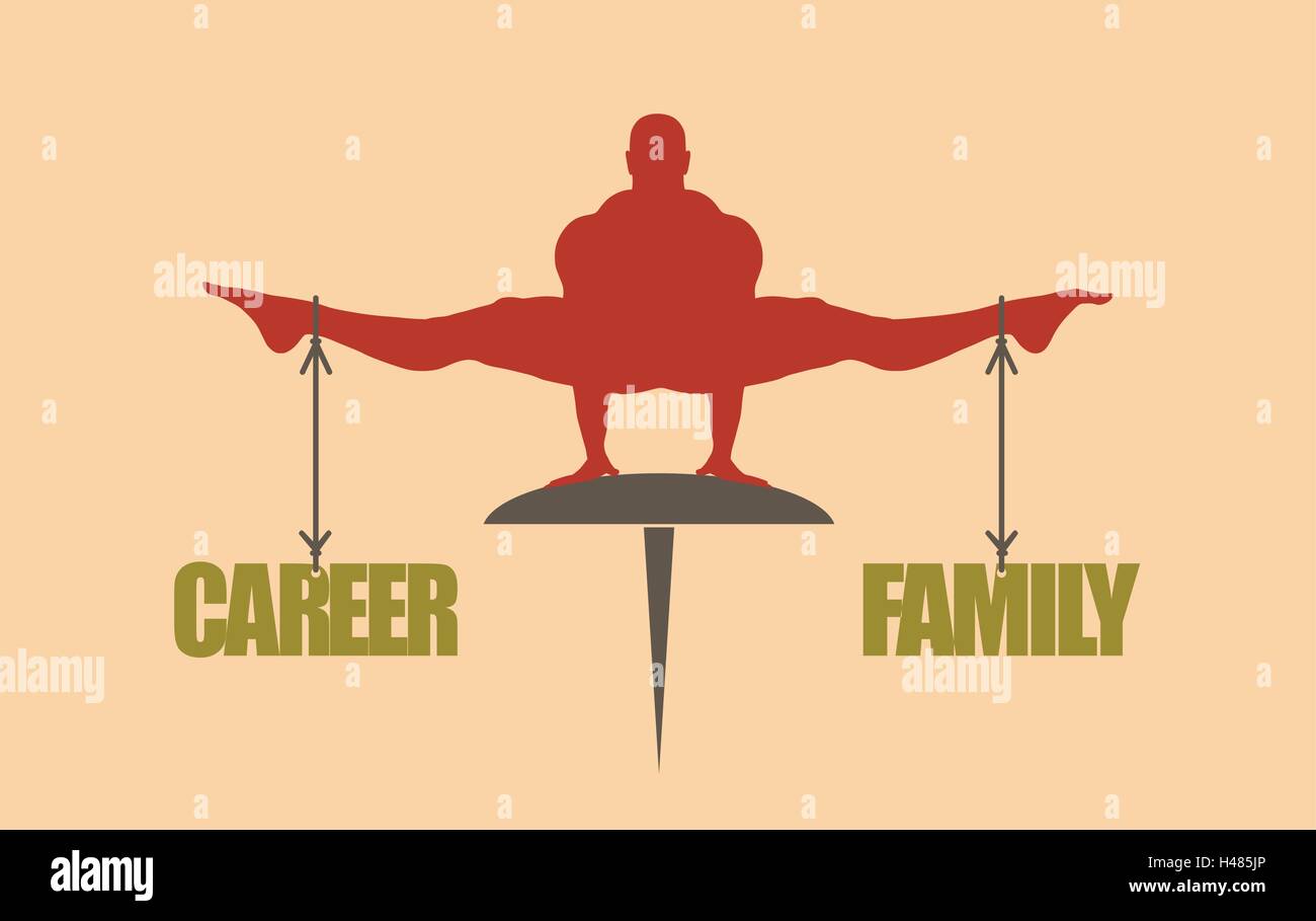 Family balancing Stock Vector Images - Alamy
