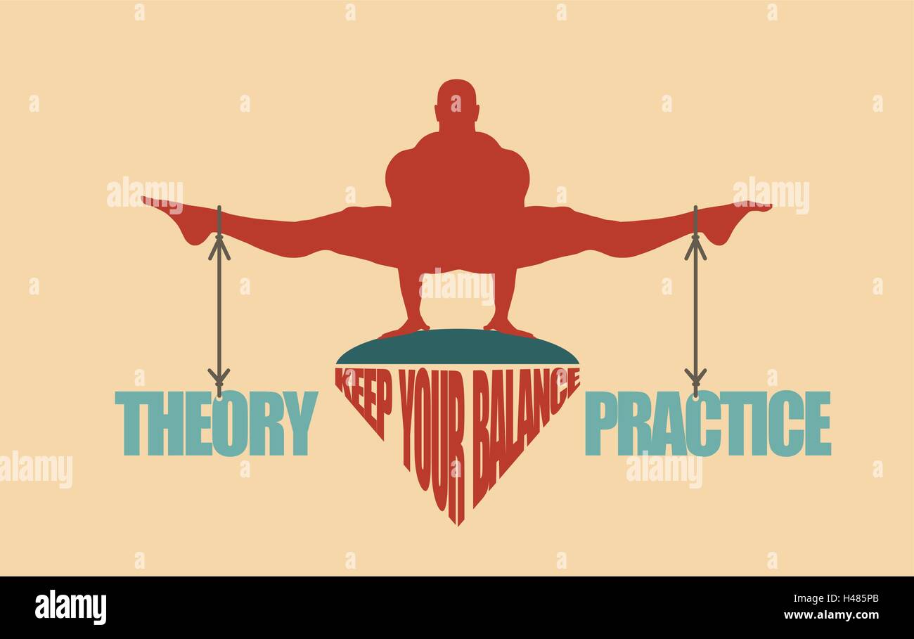Theory of balance Stock Vector Images - Alamy