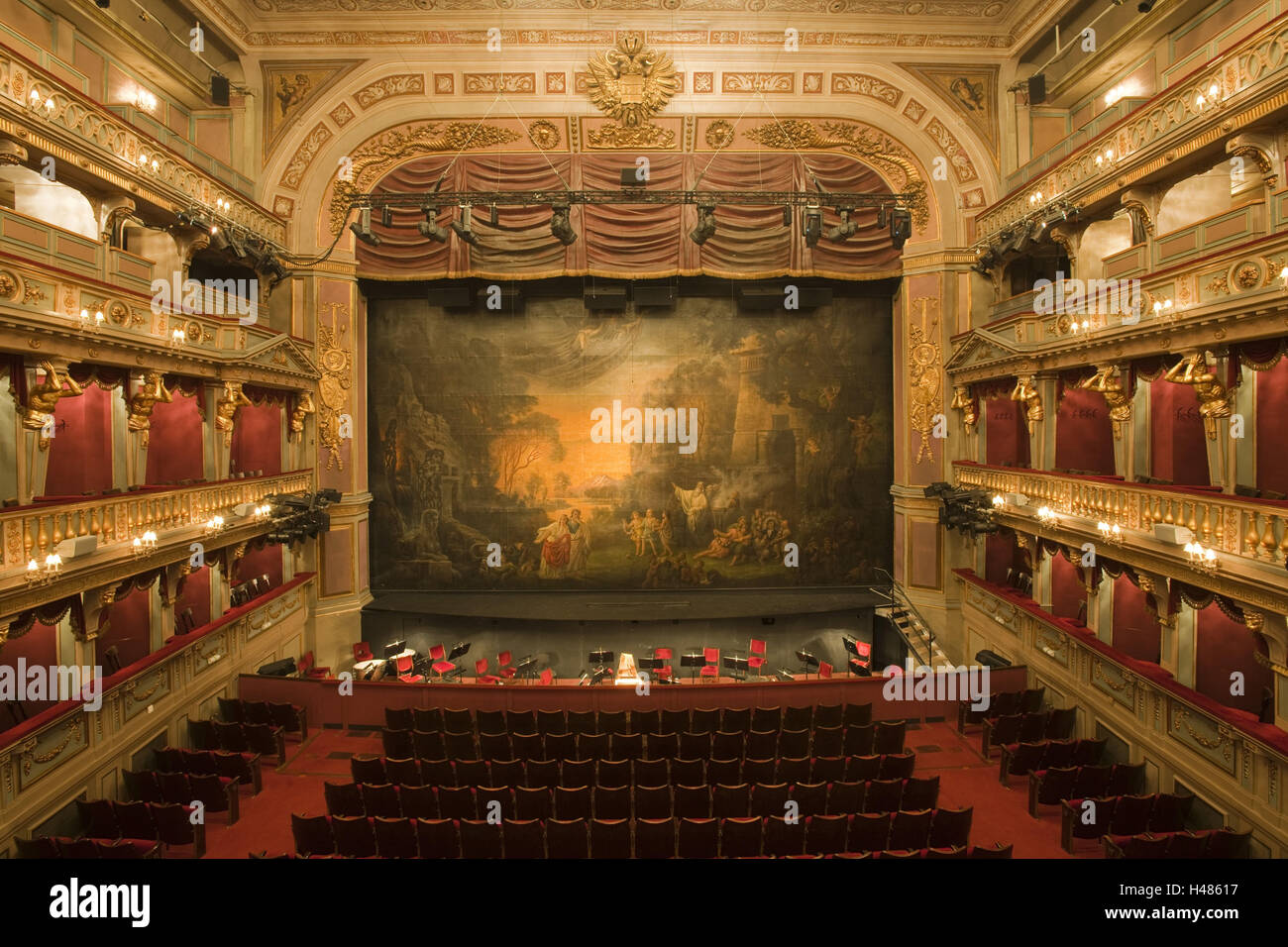 Austria, Vienna, theatre in Vienna, left Vienna line 6, since 2006 ...
