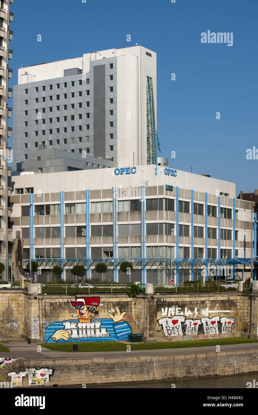 Austria, Vienna, OPEC building, organisation crude oil-exporting ...