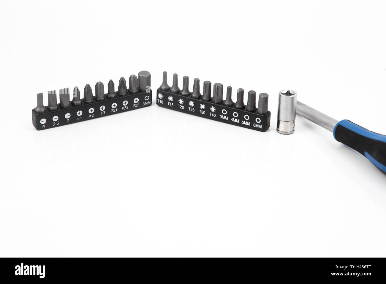 Mechanic tools set isolated on white background Stock Photo - Alamy