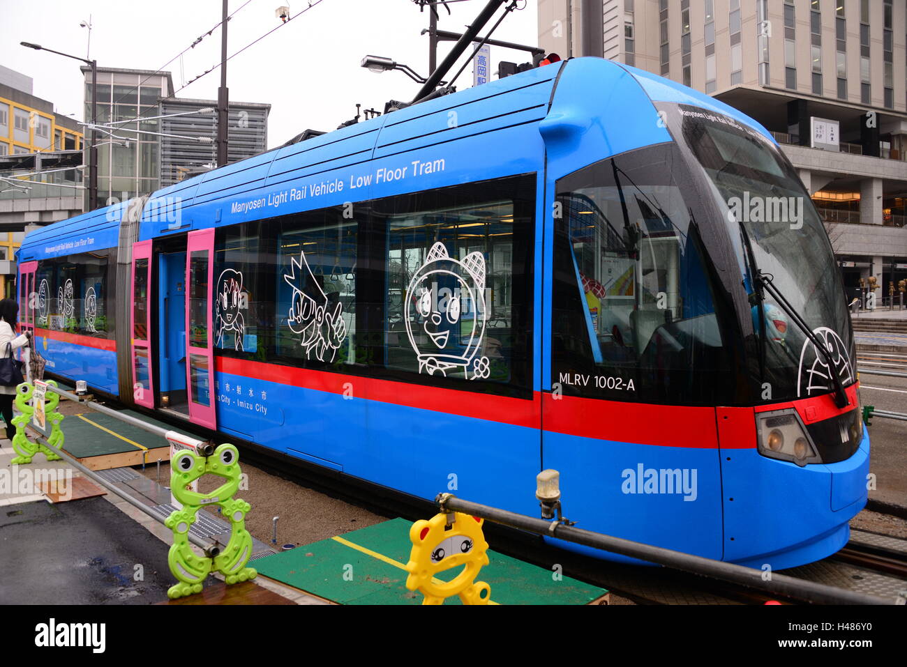Trans Doraemon Train Japan Stock Photo - Alamy