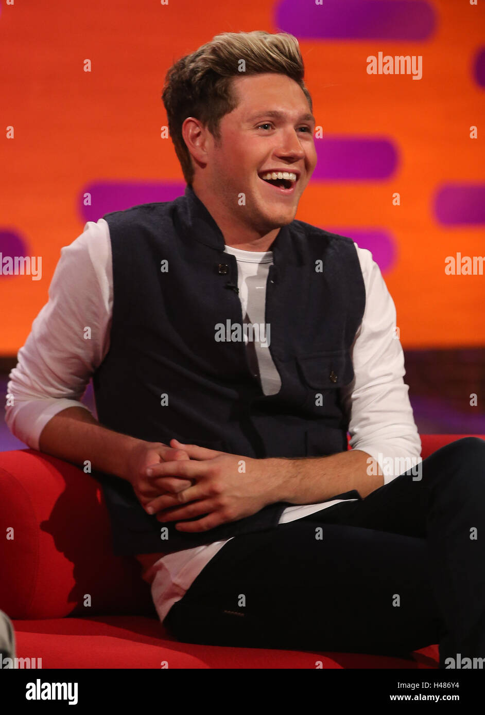 Niall Horan during the filming of The Graham Norton Show at the London ...