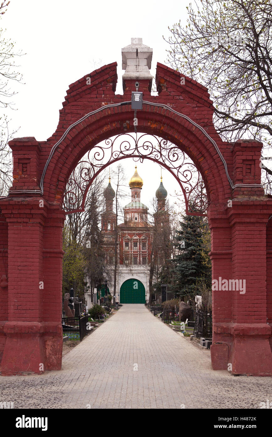Novodevichy cemetery hi-res stock photography and images - Alamy