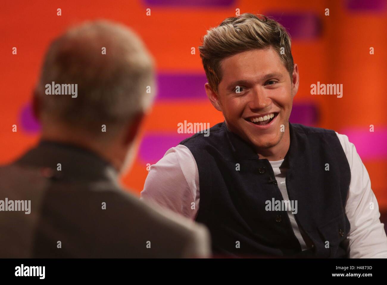 Niall Horan during the filming of The Graham Norton Show at the London ...