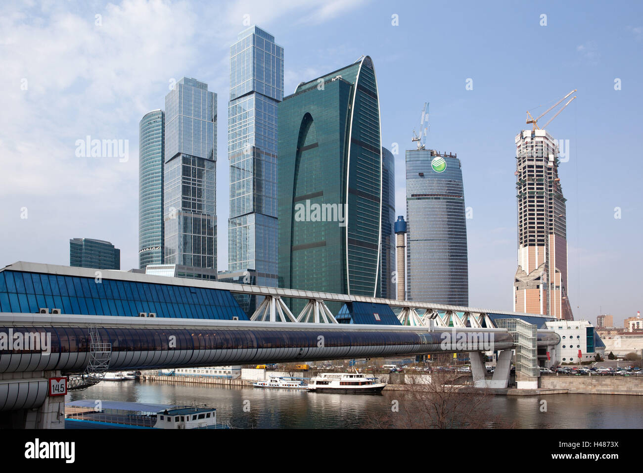 Moscow, cityscape, Moscow city, modern architecture Stock Photo - Alamy