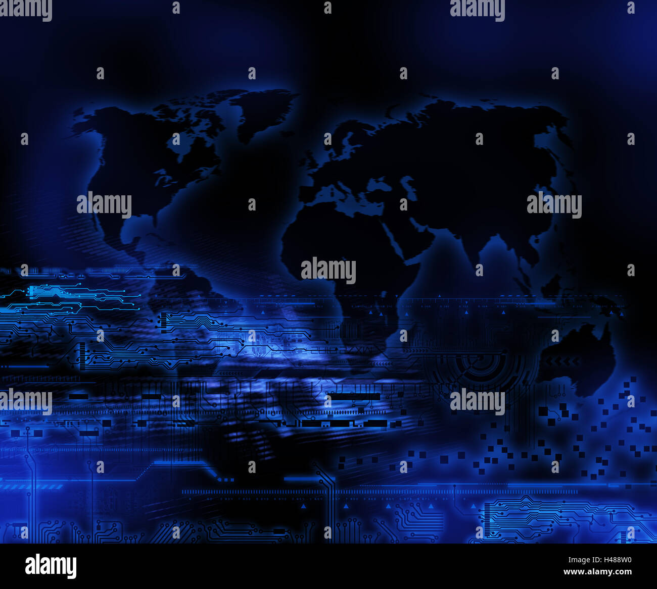 Futuristic technology background Stock Photo - Alamy