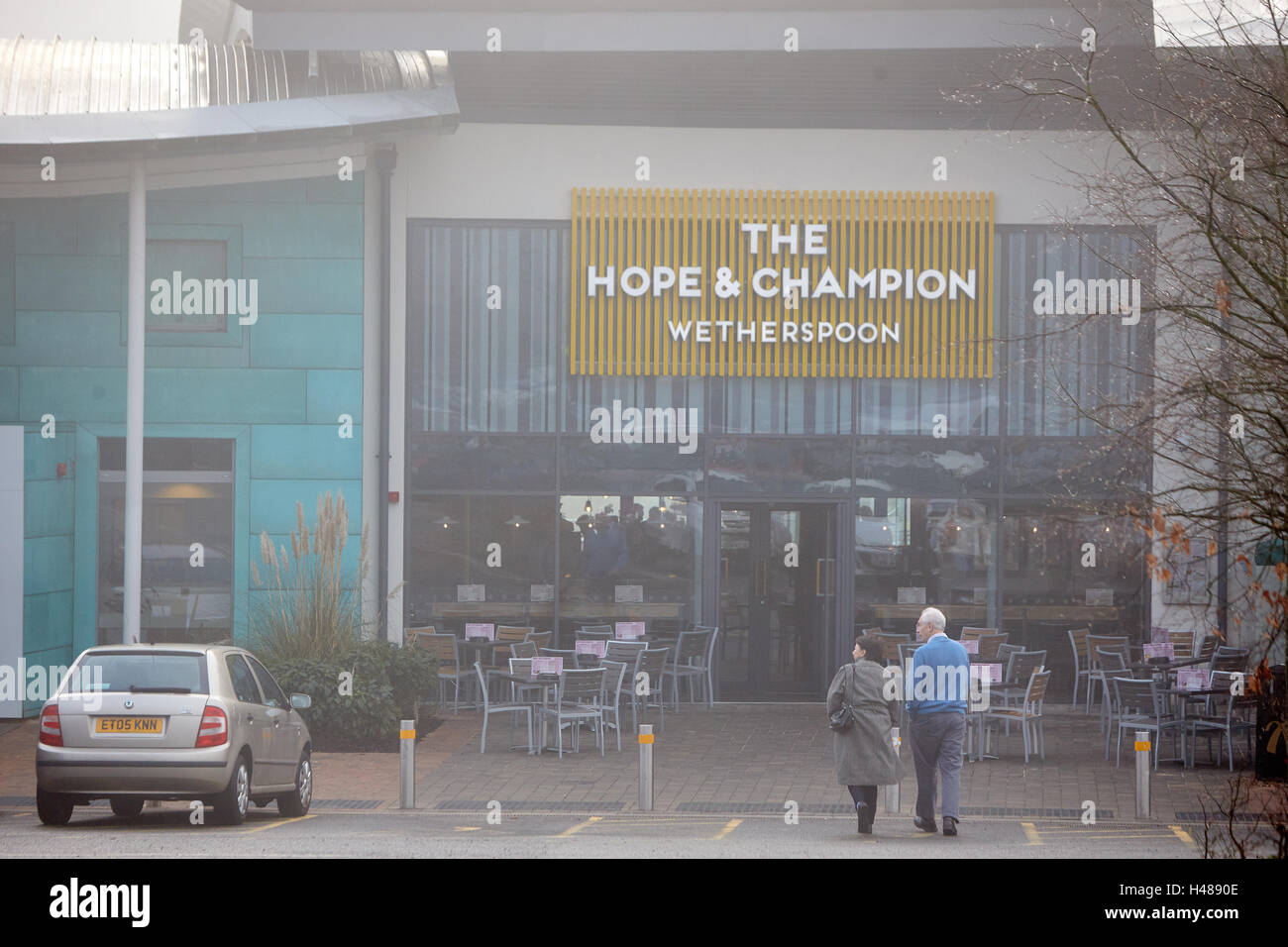 General view of the new Hope & Champion pub, operated by Wetherspoons ...