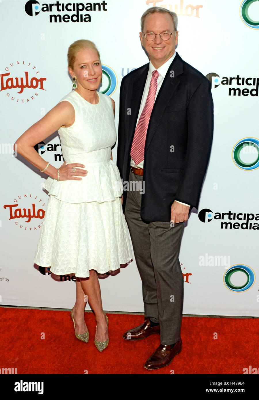 Wendy Schmidt and Eric Schmidt attends UCLA Institute of the ...