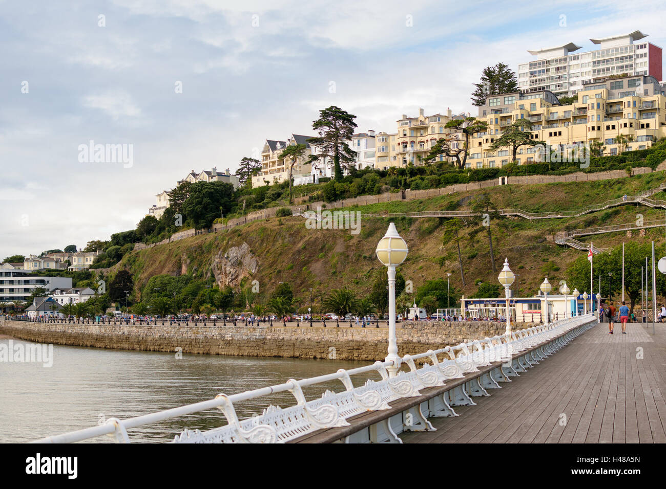 Torquay pier hi-res stock photography and images - Alamy