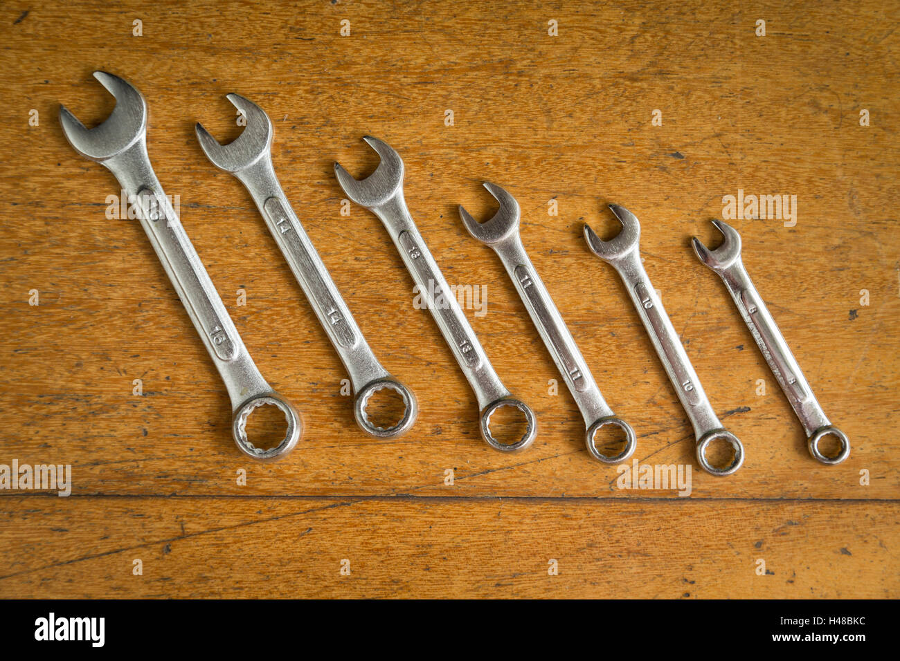 Metric combination spanner set hi-res stock photography and images - Alamy