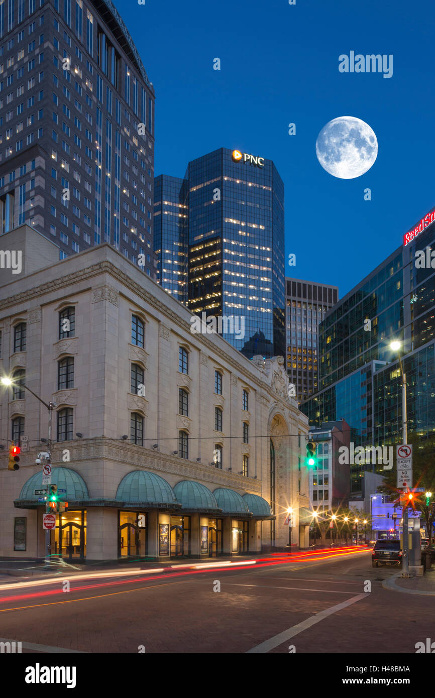 HEINZ HALL CULTURAL DISTRICT DOWNTOWN PITTSBURGH PENNSYLVANIA USA Stock ...