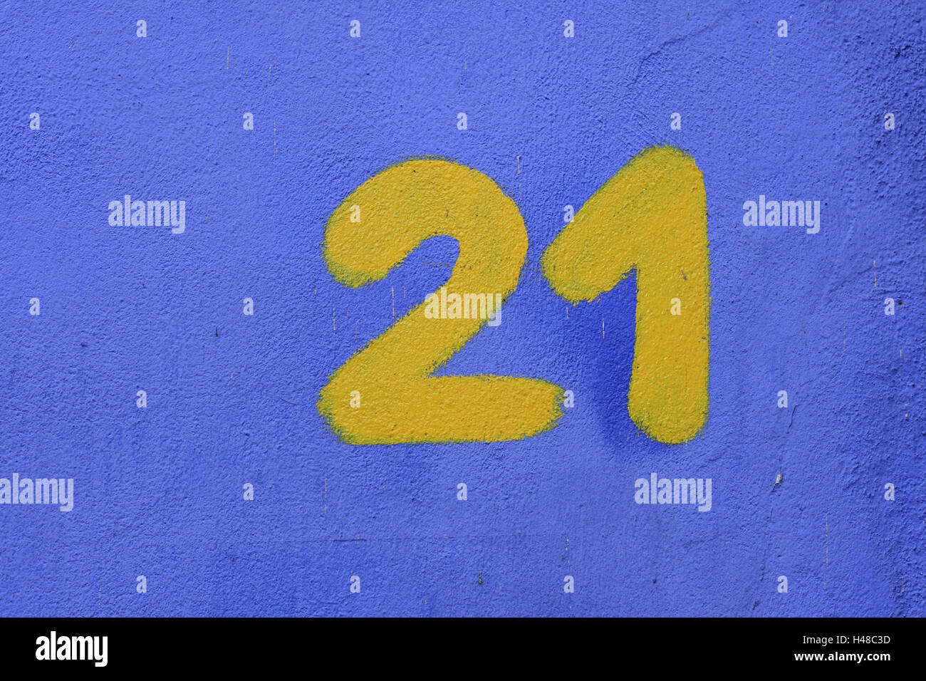 Facade, number, 21 Stock Photo - Alamy
