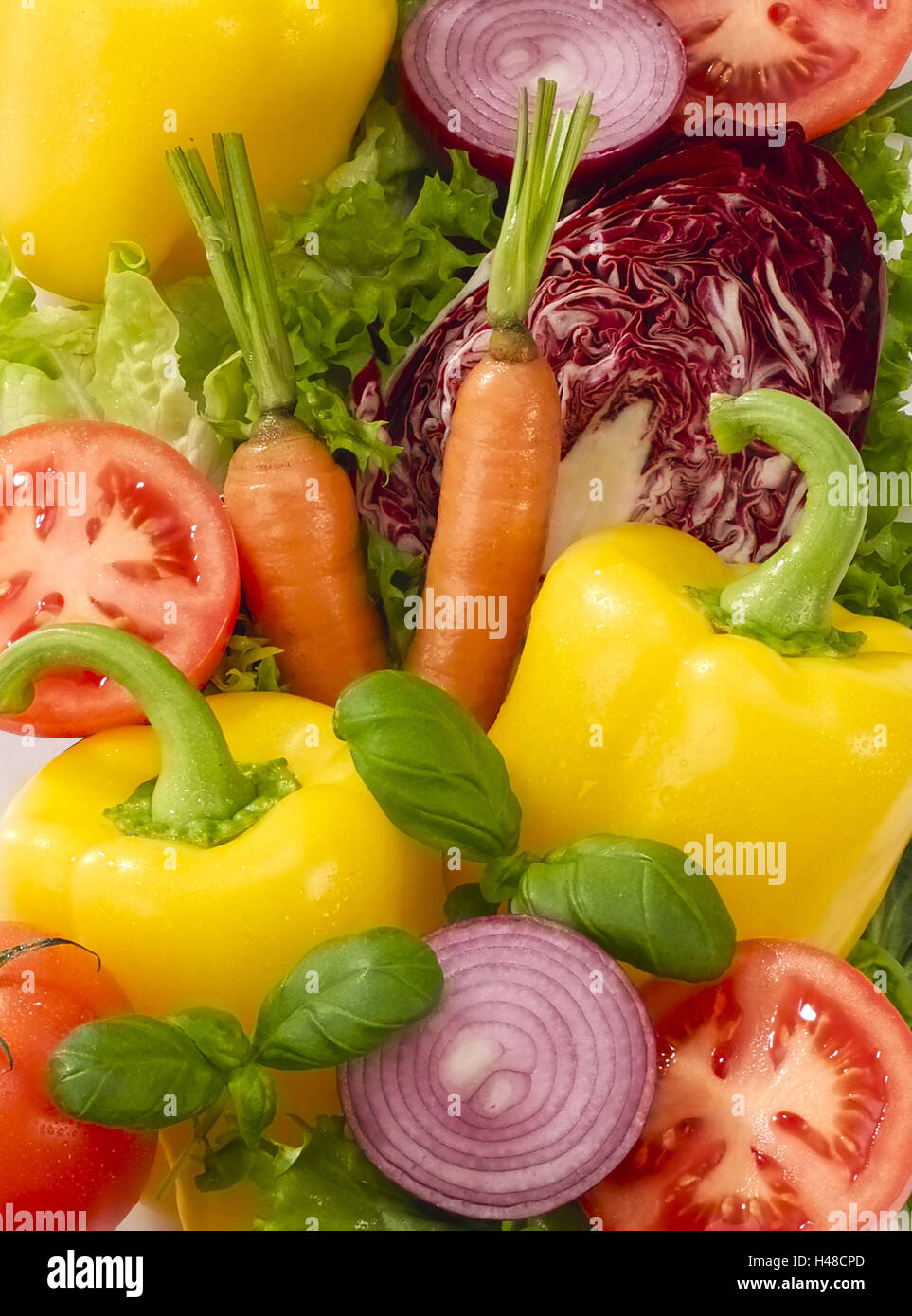 Food nutrition vegetables brightly hi-res stock photography and images ...