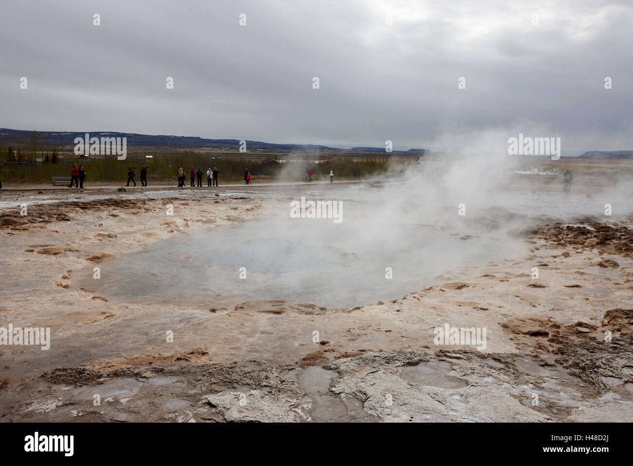 Steam rising from hot springs hi-res stock photography and images - Alamy