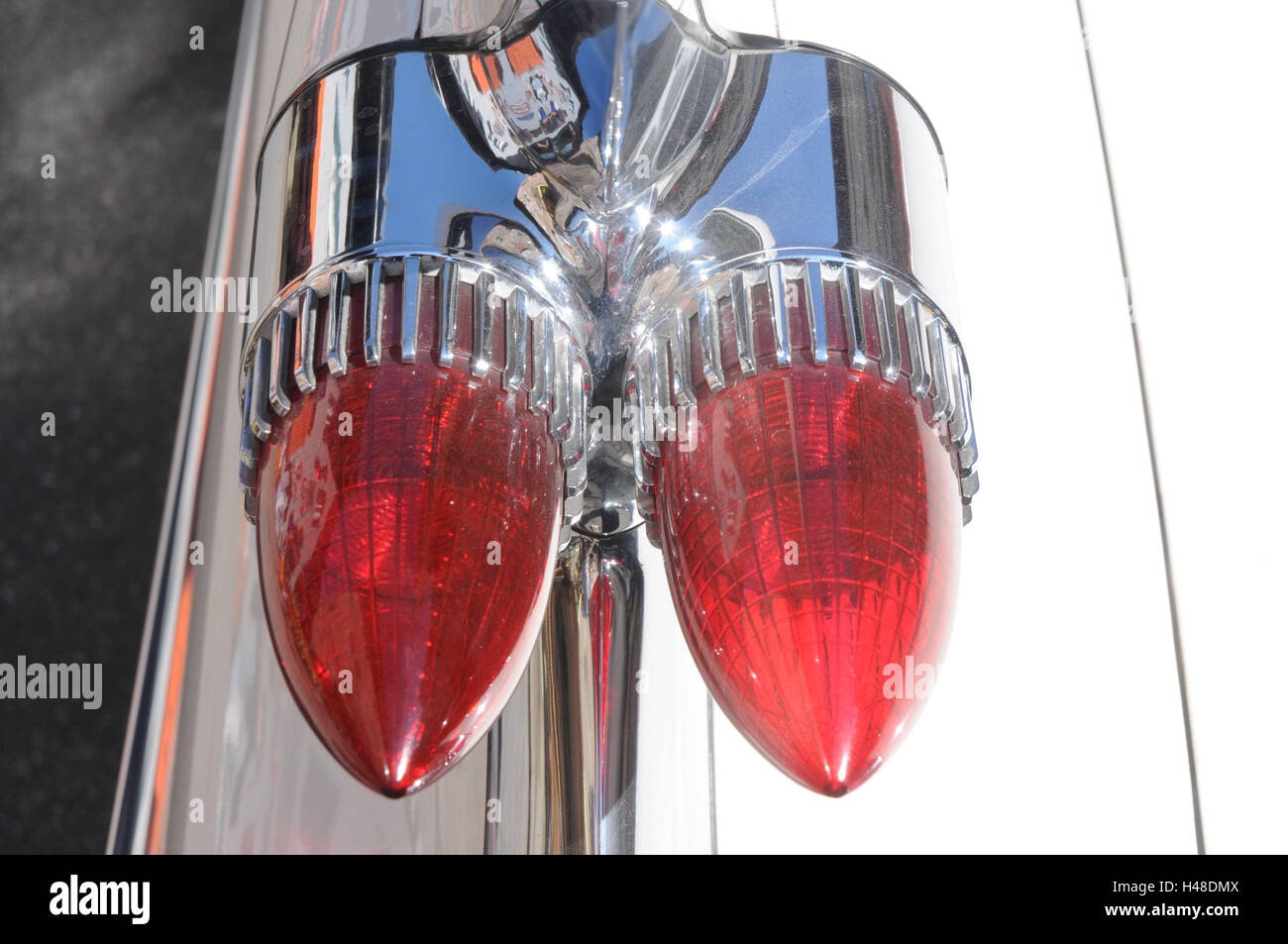 Old-timer, Cadillac, rear fin, back lights, detail, no property release ...
