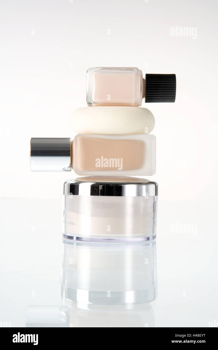 Cosmetics products, different Stock Photo - Alamy