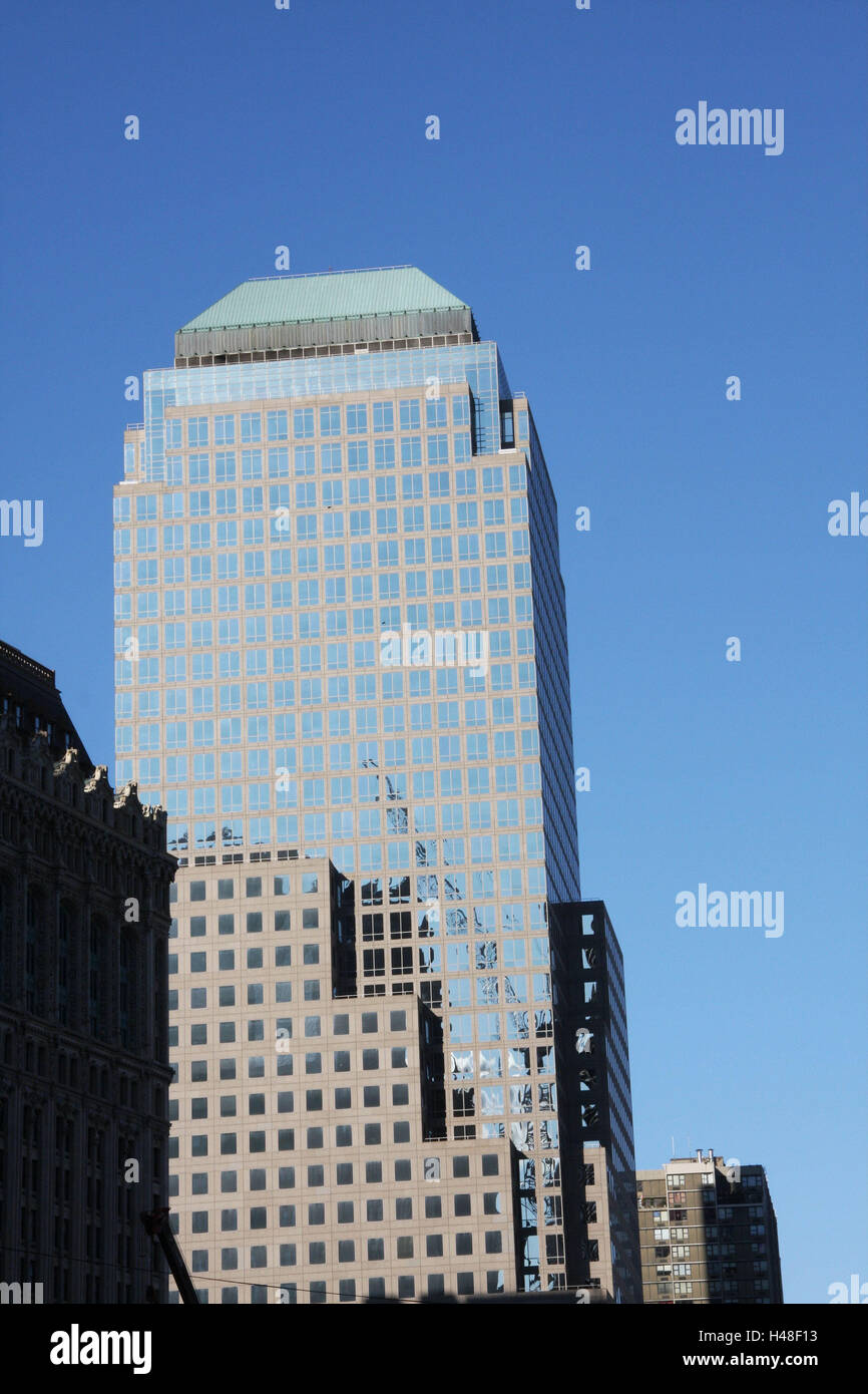 The USA, New York city, World Financial centre, North America, town ...