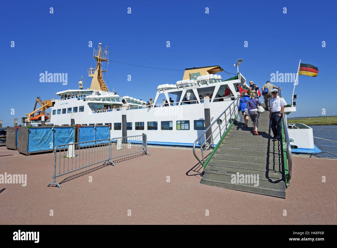 Baltrum ferry hi-res stock photography and images - Alamy
