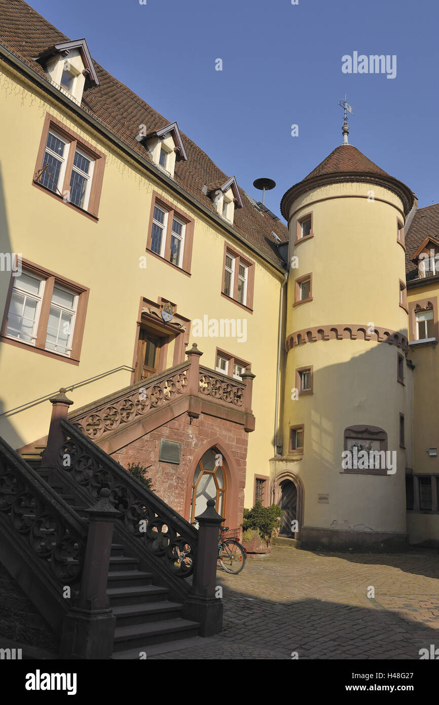 County museum, historical, Wertheim, Baden-Württemberg, Germany Stock ...