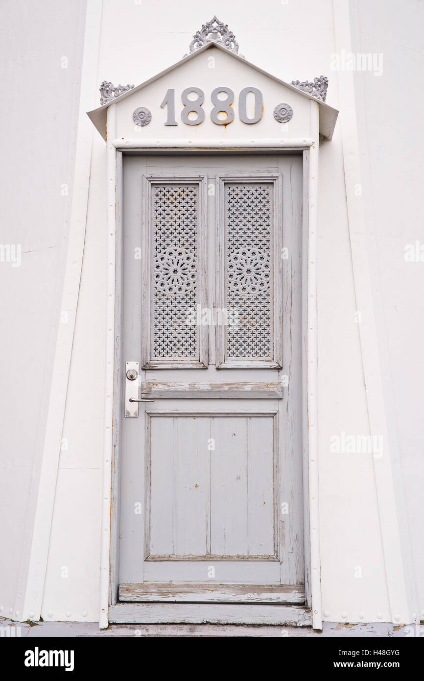 Scandinavia, Denmark, Ronne, Lighthouse, entrance Stock Photo - Alamy