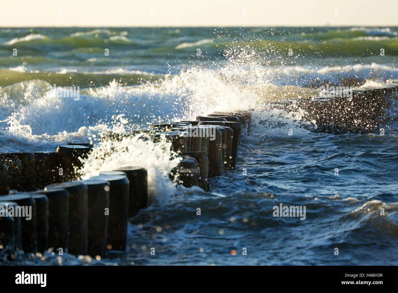 The Baltic Sea, Darß, Ahrenshoop, beach Stock Photo - Alamy