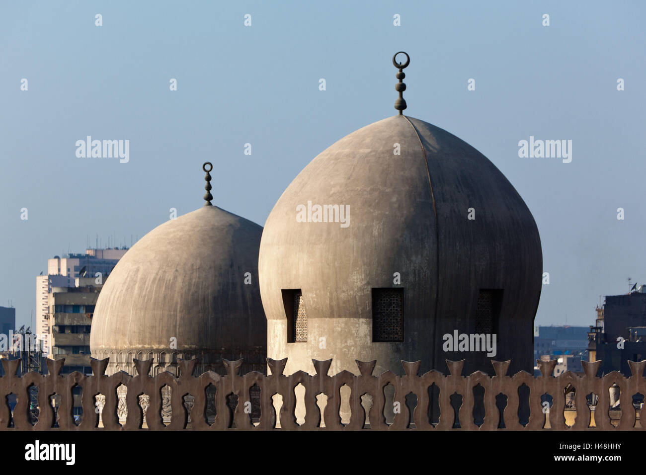 Egypt, Cairo, mosque, domes Stock Photo - Alamy