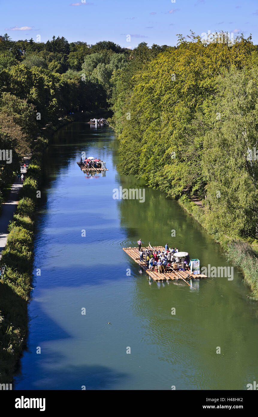 Isar rafting canal hi-res stock photography and images - Alamy