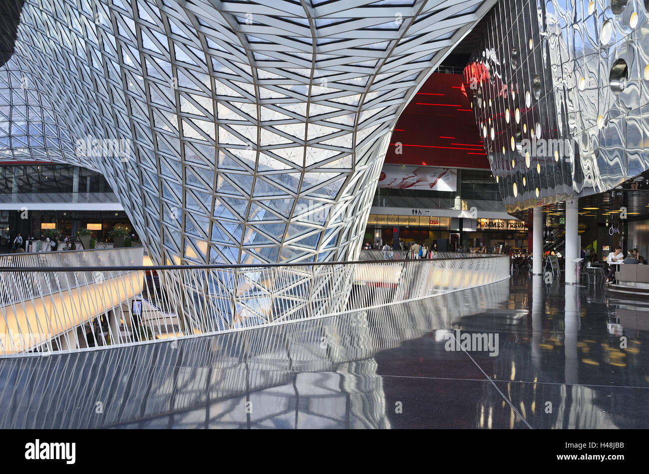 Germany, Hessen, Frankfurt, shopping centre, inside, "MyZeil", Shopping ...