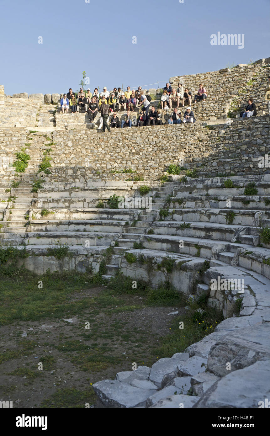 Turkey, west coast, Izmir, Ephesus, Odeon Stock Photo - Alamy