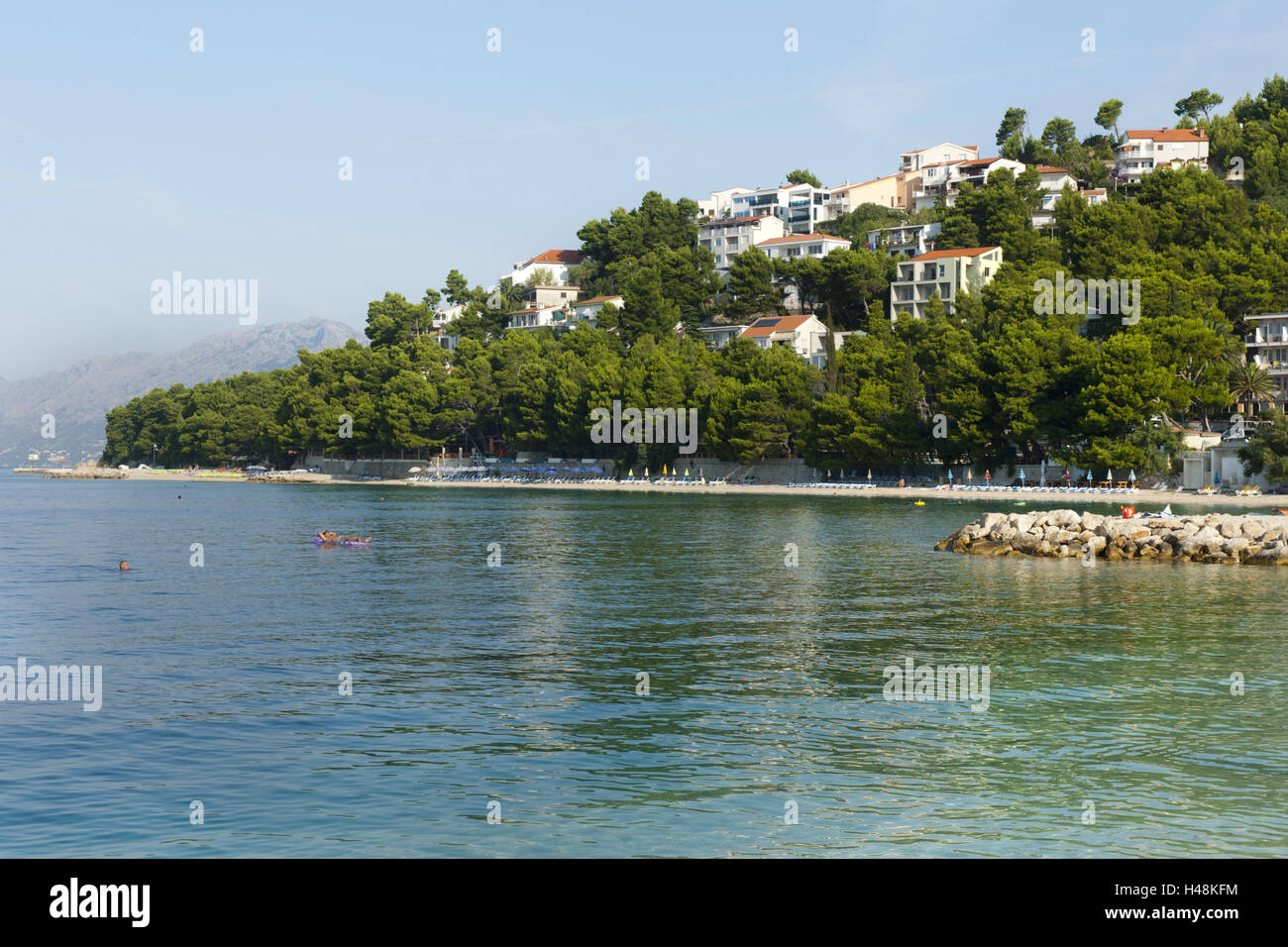 Baska voda croatia houses hi-res stock photography and images - Alamy