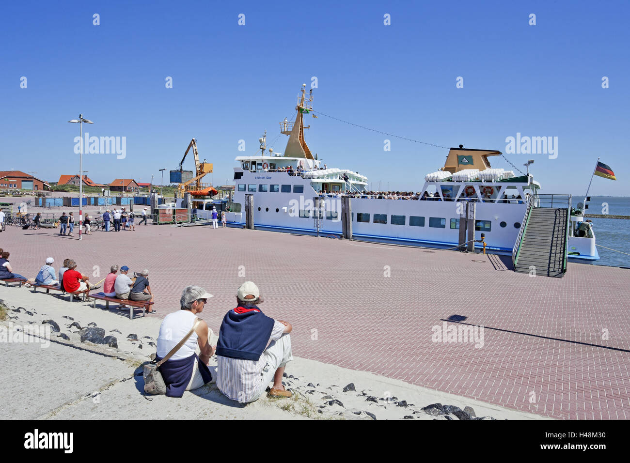 Baltrum ferry hi-res stock photography and images - Alamy