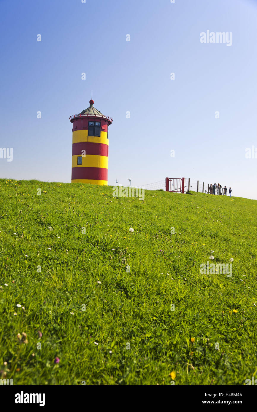 Pilsumer lighthouse, Pilsum (village Stock Photo - Alamy